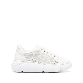 Casadei Leather Sneakers - - Shoes - Damen - Wei&szlig; - 41 EU
