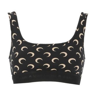 Marine Serre Damen, Oberteile, Schwarzk, XSGröße