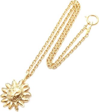 Chanel collier Coco Mark Lion - Or