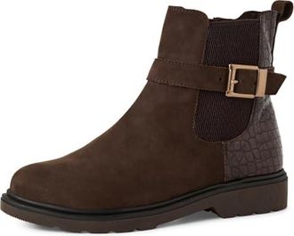 Marco Tozzi Marco Tozzi Chelsea 2-25495-45 Bottes tendance pour femme, nubuck mocca, 37 EU, Nubuck mocca, 37 EU