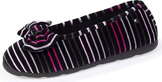 Isotoner Chaussons Ballerines Femme noeud Semelle everywear