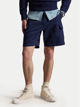 Polo Ralph Lauren Stoffshorts 710964027005 Dunkelblau Relaxed Fit