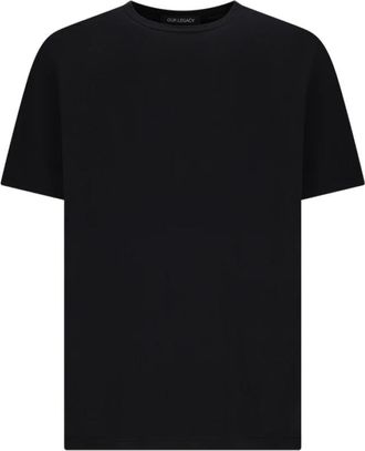 Our Legacy Homme, Tops, Noir, Taille: 2XL New Box T-Shirt