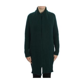 Dolce & Gabbana Luxuri&ouml;ser Gr&uuml;ner Kaschmir-Cardigan-Pullover - - Knitwear - Damen - Gr&uuml;n - XL