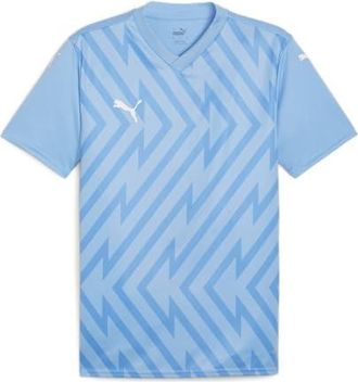 Puma Maillot Teamglory Jr Football, Bleu Clair Blanc, 164 Mixte