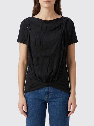 Yohji Yamamoto T-Shirt Femme couleur Noir