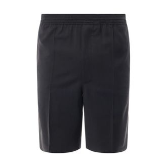 Givenchy Schwarze Shorts mit Rei&szlig;verschlussdetail - - Shorts - Herren - Schwarzk - L