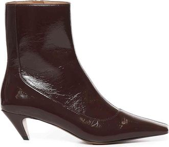 Stella McCartney Bottes - Rouge Brun