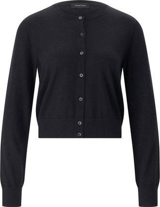 Anine Bing Strickjacke Moni aus Woll-Kaschmir-Mix