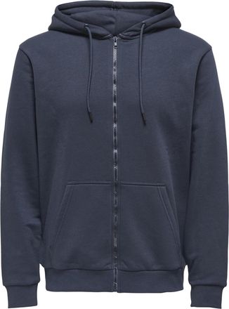 Only & Sons Onsceres Zip THR. Hoodie Sweat Noos