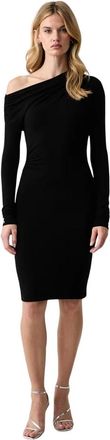 Patrizia Pepe Robe courte moulante - Femme - Robes - Noir - Taille: 38 FR