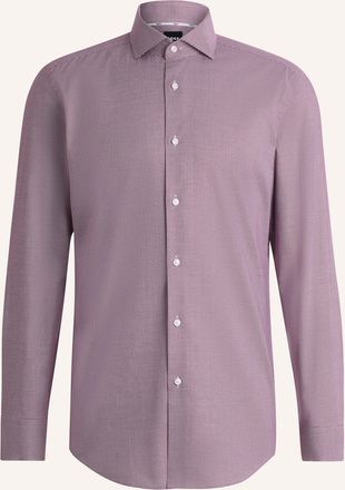 HUGO BOSS Hemd Hank Spread Slim Fit rot