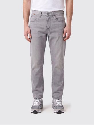 Lardini Jean skinny en denim de coton &agrave; cinq poches et taille moyenne