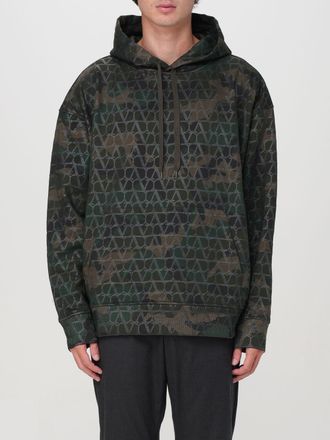 Valentino Sweatshirt VALENTINO Homme couleur Vert Militaire