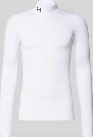 Under Armour Slim Fit Sport-Langarmshirt mit Logo-Stitching