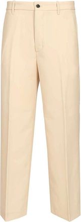 Nine In The Morning Pantalon Couturier - Blanc