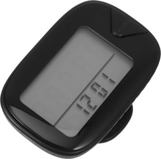 Pretyzoom Digitaler Schrittzähler mit Clip Großes LCD Display Einfacher Fitness Tracker für Walking Sportzubehör Genaue Schrittzählung Tragbar für Damen Herren 