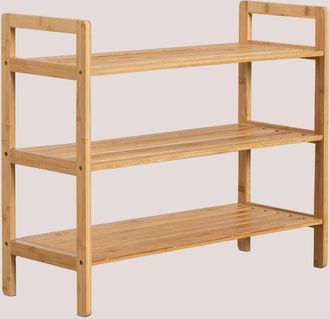 Sklum Sklum - Rangement à chaussures en bois de bambou Bardott