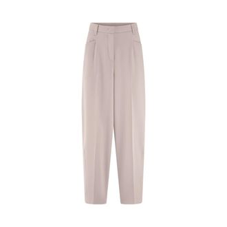 Riani Hose mit gerundeter Silhouette - - Trousers - Damen - Beige - S