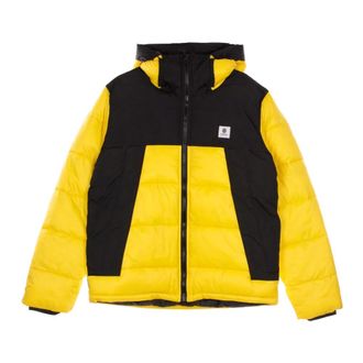 Element Homme, Vestes, Jaune, Taille: XL Doudoune Gonflante