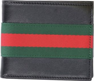 Gucci Web Trademark Bi-Fold Wallet