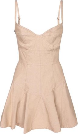 Dsquared2 Femme, Robes, Beige, Taille: 38 FR S75Cv0978 D30026 111