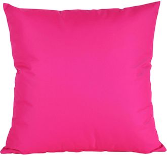 JACK 50x50cm Outdoor Lounge Kissen Dekokissen inkl. XXL-Füllung Wasserabweisend Sitzkissen Garten Stuhl Lotus Effekt, Farbe:Pink