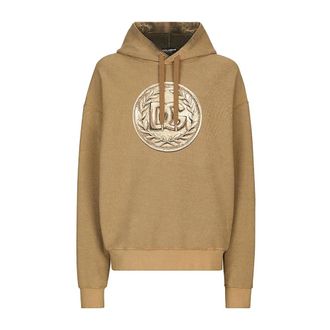 Dolce & Gabbana Stylischer Sweatshirt f&uuml;r M&auml;nner - - Sweatshirts & Hoodies - Herren - Gr&uuml;n - XS