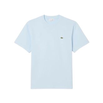 Lacoste Homme, Tops, Bleu, Taille: 4XL T-shirt avec petit logo