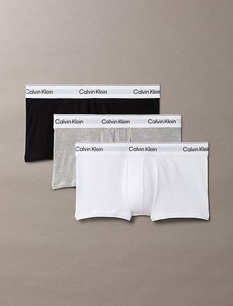 Calvin Klein Lot de 3 boxers taille basse - Icon Cotton Stretch