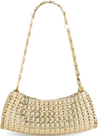 Paco Rabanne Femme, Sacs, Jaune, Taille: ONE Size 1969 Metal-Discs Shoulder Bag