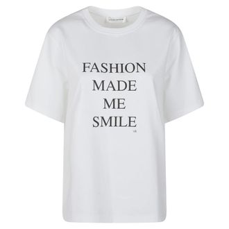 Victoria Beckham Femme, Tops, Blanc, Taille: 40 FR Victoria T-Shirt