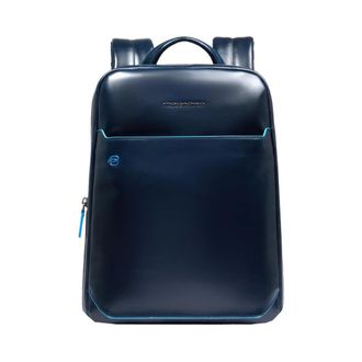 Piquadro Sac &agrave; dos personnalisable pour ordinateur et iPad avec protections antichoc et Rfid - Homme - Sacs - Bleu - Taille: ONE Size