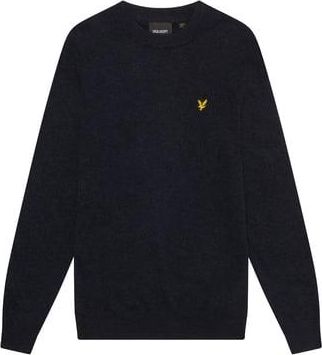 Lyle & Scott Pull à col rond en laine vierge mélangée