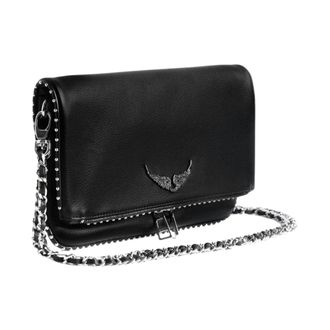 Zadig&Voltaire Initiale Niels Monogram Kartenetui - - Bags - Damen - Schwarzk - ONE SIZE