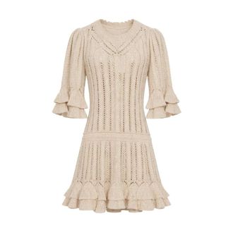 Isabel Marant Damen, Kleider, Beige, XSGr&ouml;&szlig;e