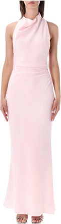 Self Portrait Femme, Robes, Rose, Taille: 38 FR Maxi Robes