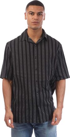 Off-white Off White - Bowlinghemd f&uuml;r Herren, Stripes (Schwarz)