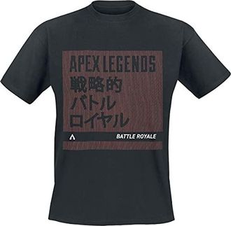 Apex Legends Homme T-Shirt Manches Courtes Bleu foncé M