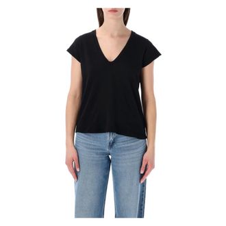 James Perse Femme, Tops, Noir, Taille: 42 FR T-Chemises