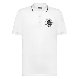 Plein Sport Homme, Tops, Blanc, Taille: 3XL Polo SS