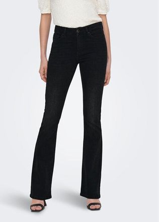 Only Jeans 15286686 Schwarz Flared Fit