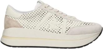 Premiata Femme, Chaussures, Blanc, Taille: 40 EU Platform Baskets