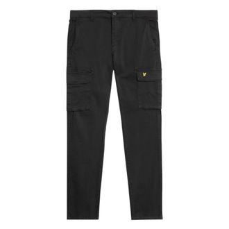Lyle & Scott Homme, Pantalons, Noir, Taille: W36 Cargo Pantalons