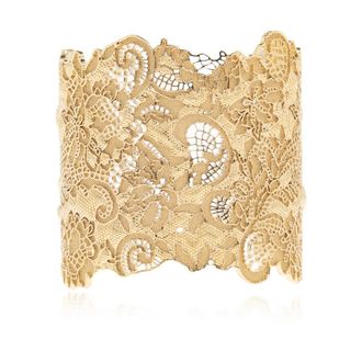 Jimmy Choo London Lace Cut-Out Armreif - - Accessories - Damen - Gelb - M