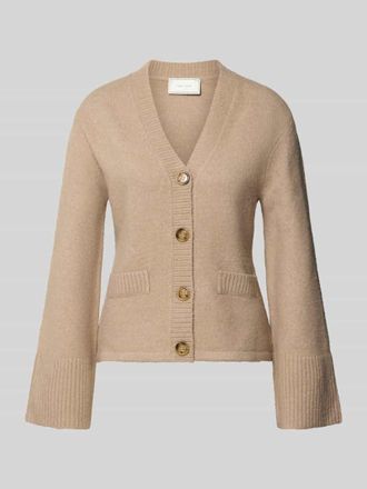 Neo Noir Strickjacke mit V-Ausschnitt Modell Pixie