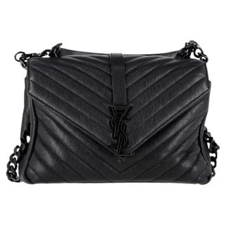 Saint Laurent Sac bandouli&egrave;re vintage Pre-owned - Femme - Pre-owned - Noir - Taille: ONE Size