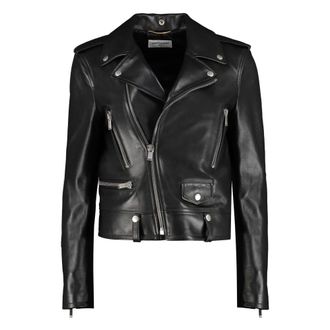 Saint Laurent Damen, Jacken, Schwarzk, SGr&ouml;&szlig;e