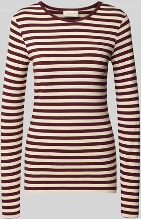 Freequent Skinny Fit Longsleeve aus Viskose-Mix Modell Liana