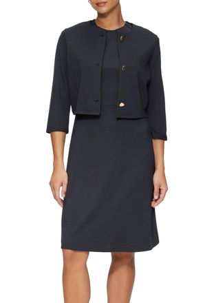 s.Oliver Verk&uuml;rzte Jacke im Boxy-Fit mit goldfarbenen Kn&ouml;pfen